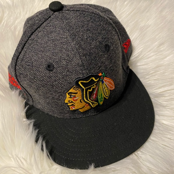 New Era | Accessories | New Era 9fifty Blackhawks Cap | Poshmark